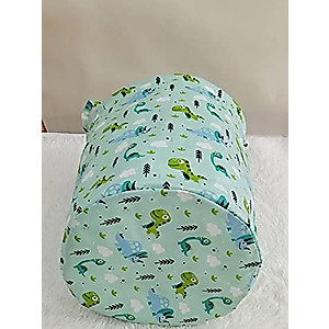 ELIVHINE Easter basket Storage Baskets Waterproof Foldable Organizer Large Storage Bins for Dirty Clothes Home and Office Toy Organizer Laundry Hamper (Forest Dinosaur)