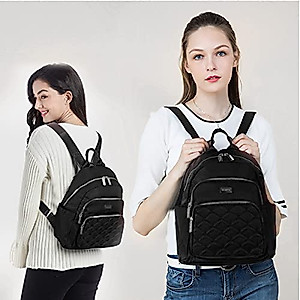 Cottoncode Small Backpack Purse for Women, Nylon Backpack Purse, School Backpacks Small Women's Backpack