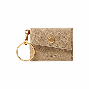 Hammitt Royce Key Wallet Grey Natural One Size