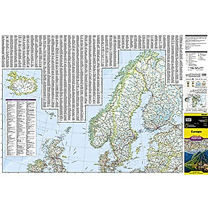 Europe Map (National Geographic Adventure Map, 3328)