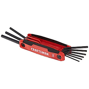 CRAFTSMAN Hex Key Set, 25-Key, 3-Pack, Folding (CMHT26004)