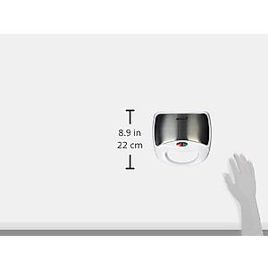 Brentwood Sandwich Maker, White