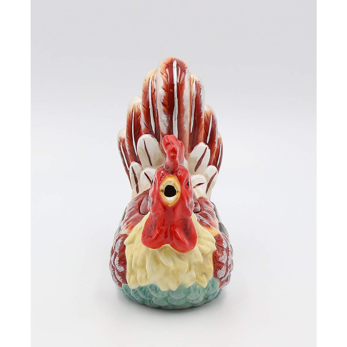 Appletree Design A Day in the Country Rooster Teapot, 7-1/2-Inch