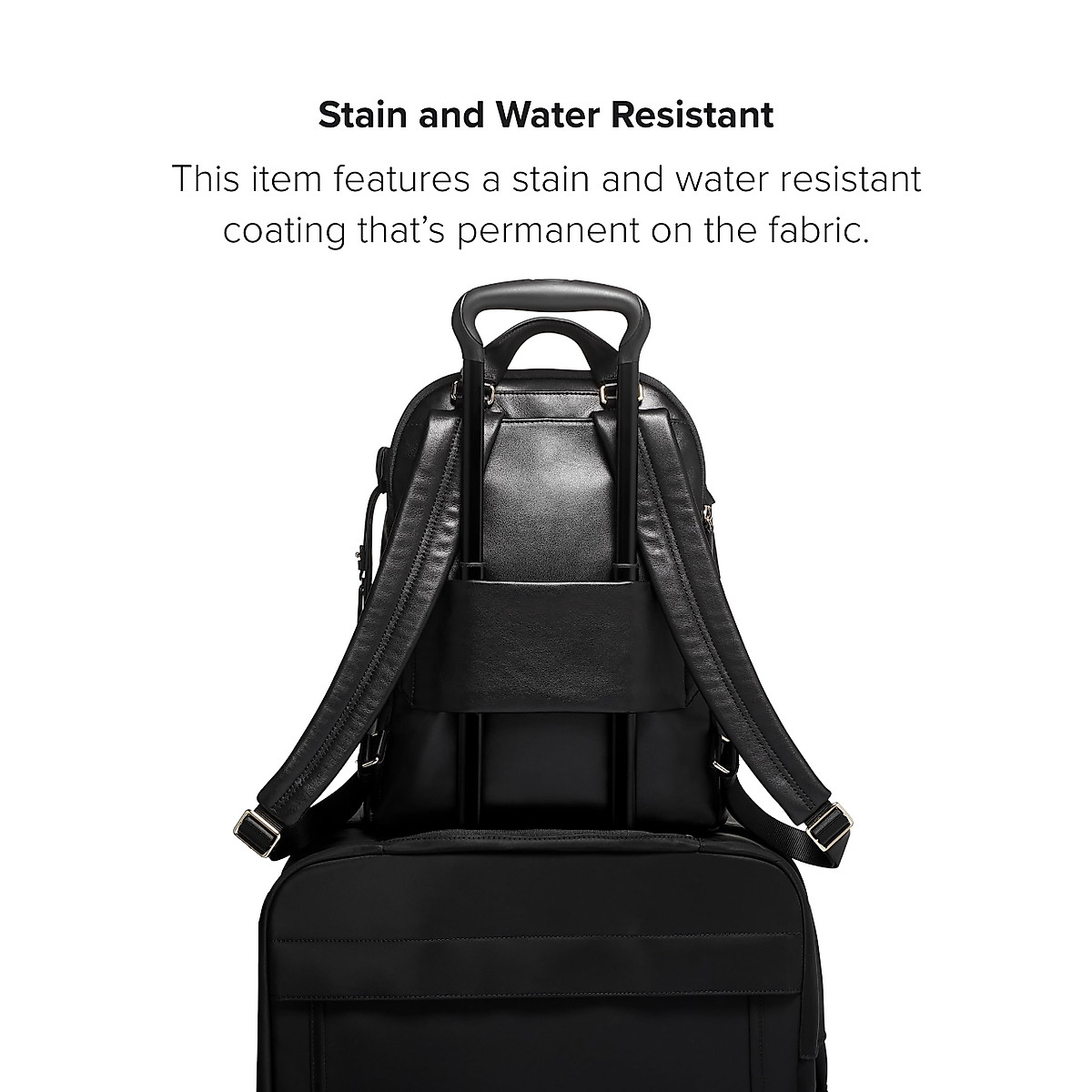 TUMI Women's Hannah Backpack, Black, One Size