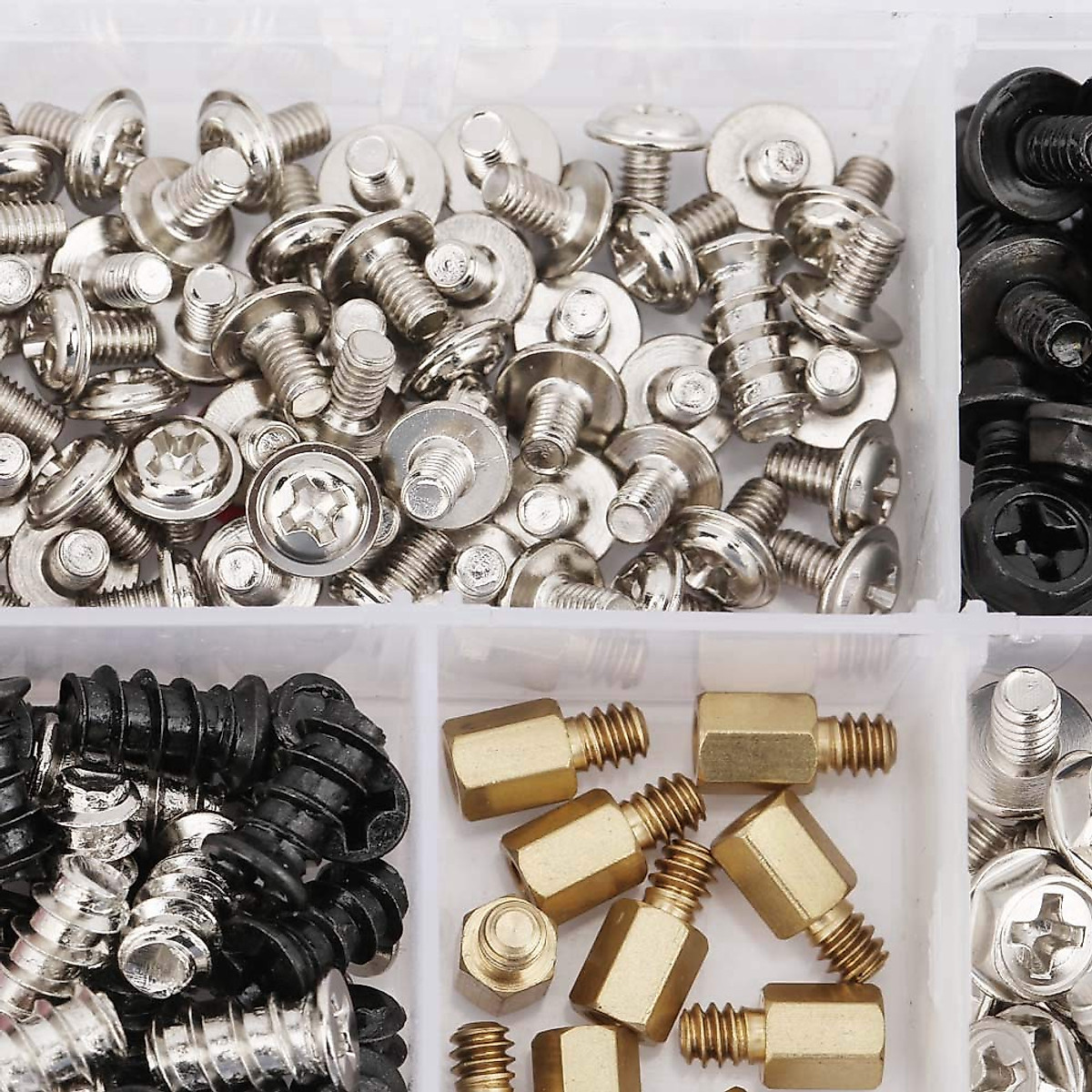 Computer Repairing Screws, Computer Screws Kit, PC Assortment Screws, Practical for Electronics Repairing Electronics Supplies