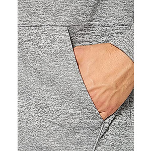 Nike Men's Therma Full-Zip Training Hoodie (XX-Large, Dark Grey Heather/Black)