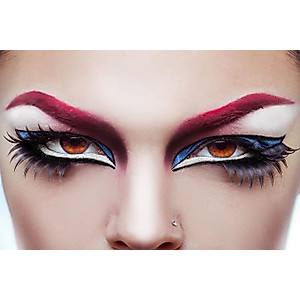 White Eyeliner Pencil Professional Highlighter Eye Liner Pen Soft Strokes Waterproof Long-Lasting Eyeshadow Eye Silkworm Brighten Pencil Beauty Makeup Tool (48pcs)