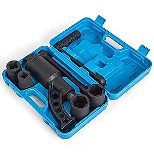 Mophorn 1:58 Torque Multiplier Wrench 5800 NM Lug Nut Wrench Set Lugnut Remover with Case Labor Saving Wrench Tool Heavy Duty Torque Multiplier Tool for Truck Trailer RV