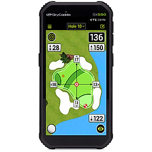 SkyCaddie SX550 Tour Book, Black