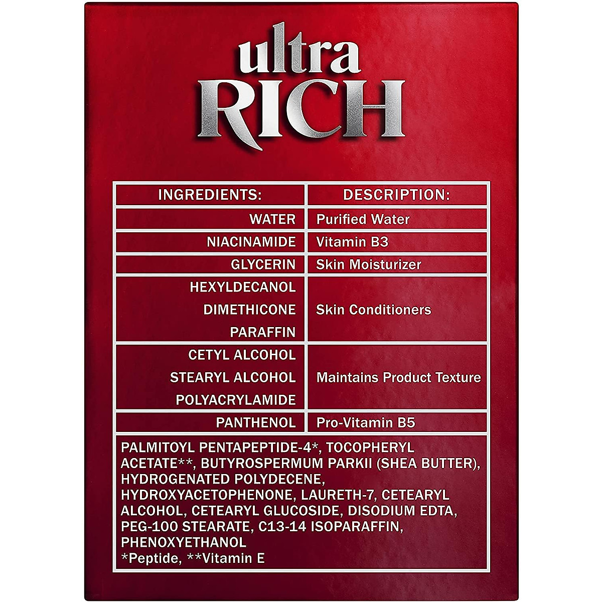 Ultra Rich ΟΙay Hydrating Moisturizer Face Cream FRAGRANCE FREE - 1.7oz (PACK OF 2)