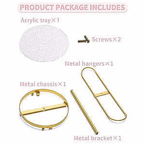 Headband Holder Organizer, Water Ripple Acrylic Headband Storage Display for Women Girl, Hair Bow Organizer Holder for Hair Accessories, Prefect for Disney Mickey Ear Bracelet Hair Clip Jewelry