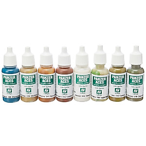 Vallejo Panzer Aces No #2 Paint Set, 17ml