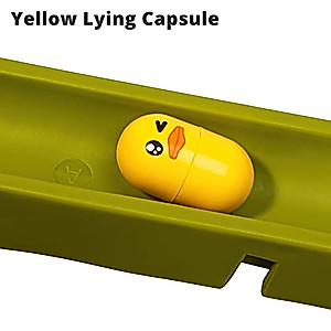 Tiyol Duck Slide Bath Toys, Wall Track Building Set for Kids Ages 4-8, Fun DIY Kit Birthday Gift for Toddler Boys & Girls (34 Pcs)