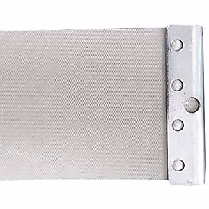 Cornucopia Brands Metal Chair Webbings Clips (25-Pack); Replacement Upholstery Furniture Clamps w/ Screws Included