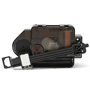 U-K Black Quartz Clock Pendulum Movement Mechanism Motor& Fittings DIY Drive Unit Convenient and Clever, 5.5x11cm