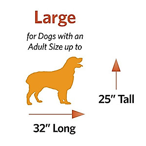 MidWest Homes for Pets CU43BLD Orthopedic Cradle Pet Bed for Dogs & Cats, Large