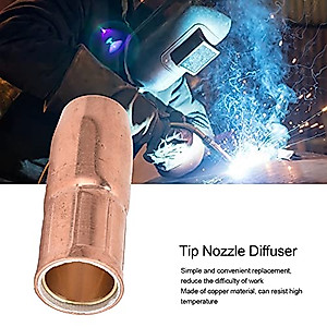Welding Nozzle, Practical Mig Welder Tips Durable Protective for Soldering