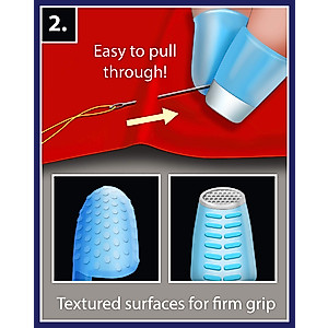 Taylor Seville Originals Wonder Grip and Thimble-Sewing Notions and Accessories-Sewing Supplies