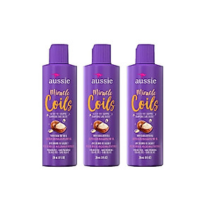 Aussie Coils Sulfate Free Shampoo - 8 fl oz (3 pack)