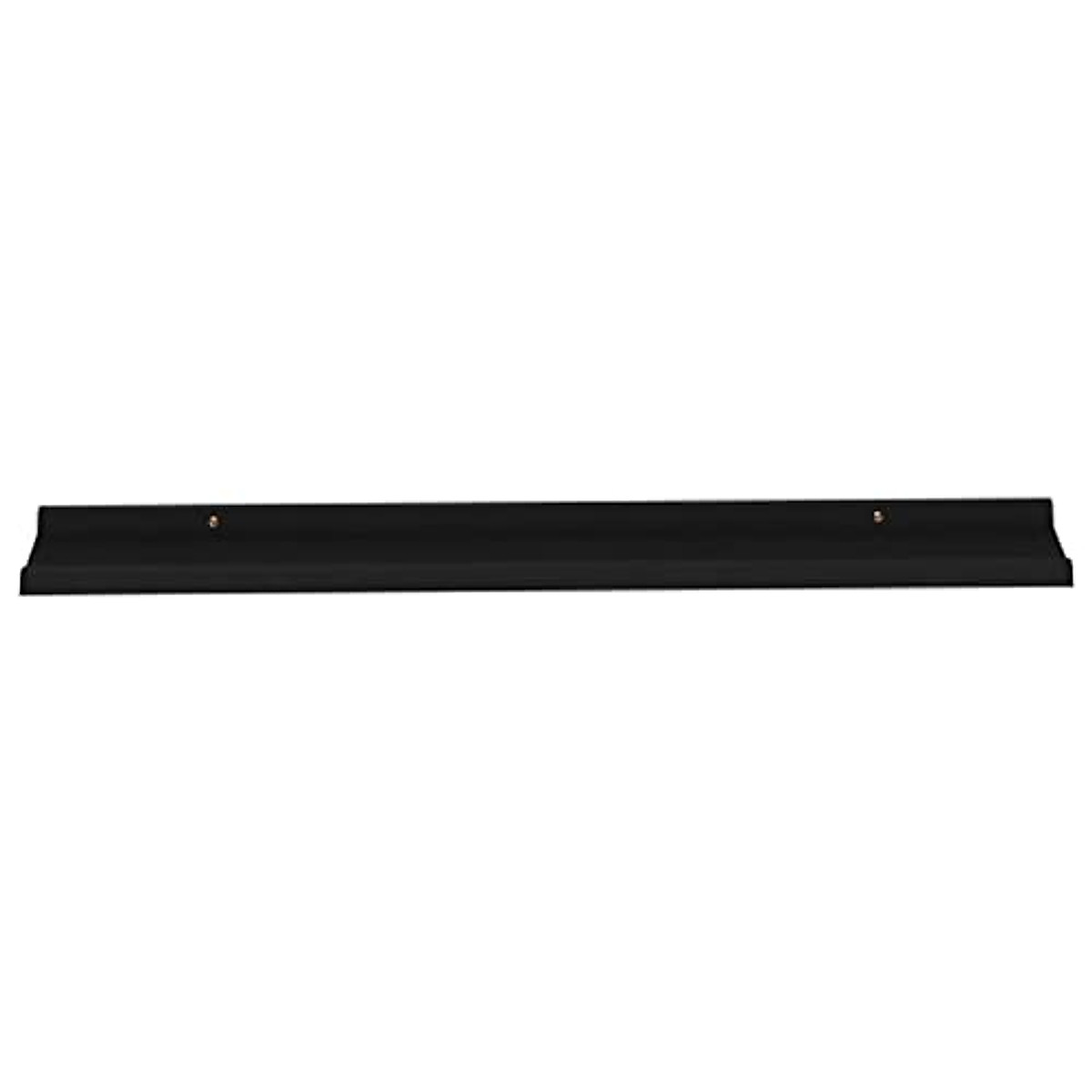 Wall Mounted Floating Shelves Wall Decor Storage Shelves Invisible Ledge Hanging Shelves Picture Frame Ledge Shelves Wall Shelves 2 pcs Black 39.4"x3.5"x1.2"