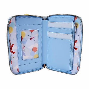 Loungefly Eeyore and Friends Winnie the Pooh Floating Balloons Disney Zip Around Wallet Standard