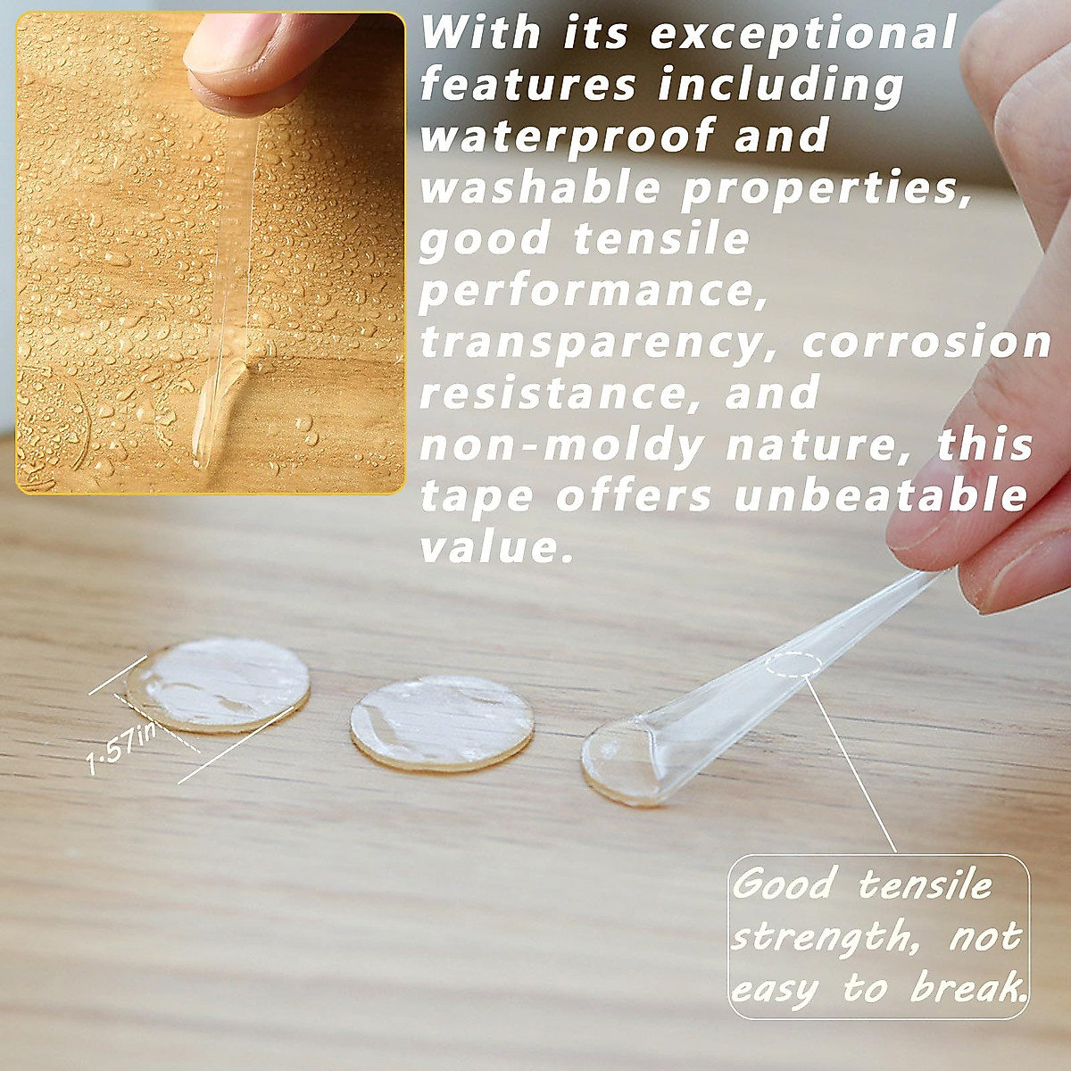 60Pcs Transparent Tablecloth Clips&Table Cloth Holder Clips, Table Cover Clips for Thick Picnic Table Clips, Photo Mounting, Birthday Party Decorating, Office And Classroom