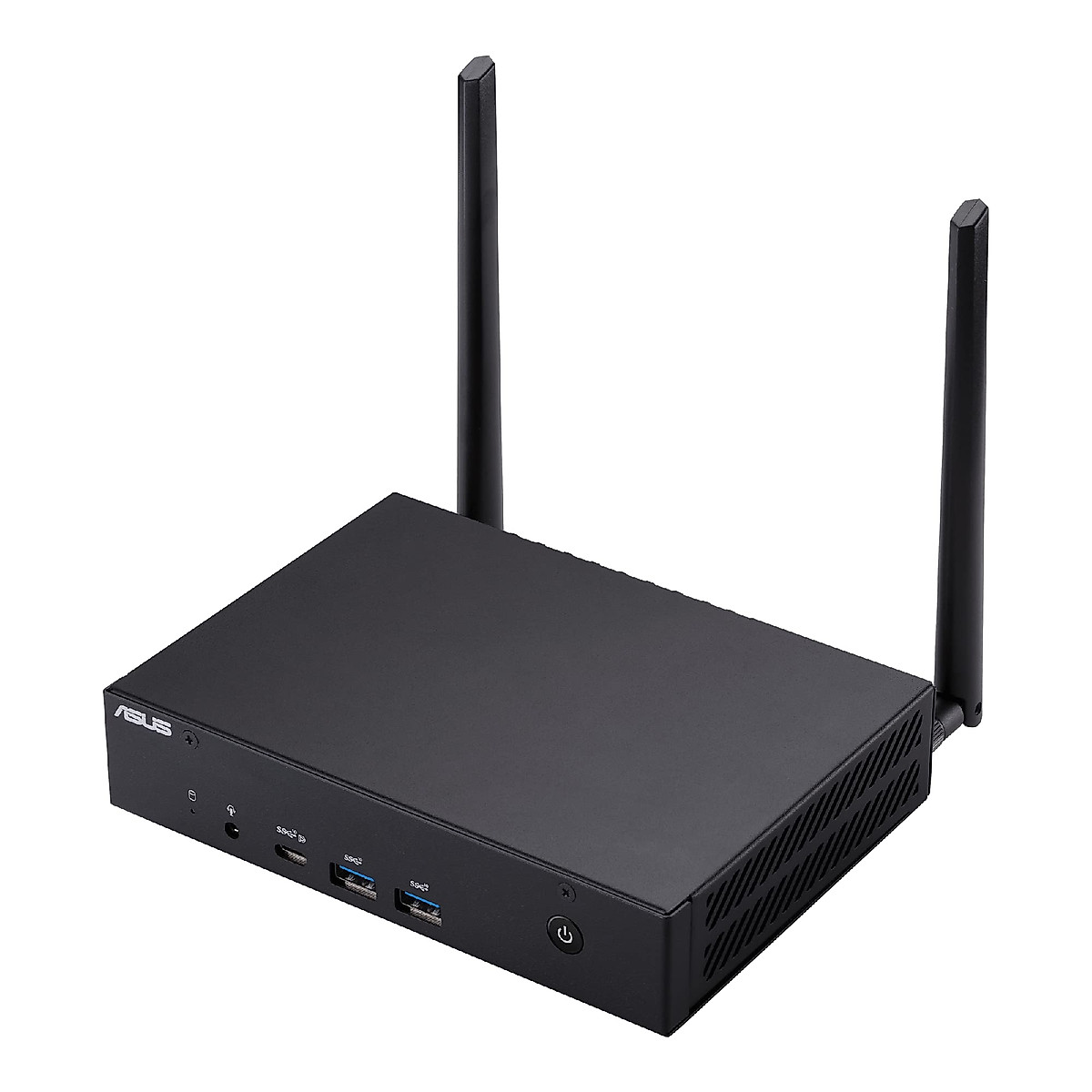 ASUS PL63 Mini PC Barebone with Intel® Core™ i5-1135G7, up to 64GB DDR4 RAM, one M.2 PCIe Slot, WiFi 6, Bluetooth, Dual USB-C 3.2 Gen2 Supports DP 1.4 & Power Delivery, Hardware TPM with VESA Mount