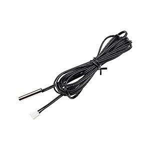 diymore 10K Temperature Sensor Probe 10K 2Meter Temperature Probe,3PCS Stainless Steel 3950 NTC Waterproof Temp Sensor Probe, Digital Temperature Transmitter Extension Cable