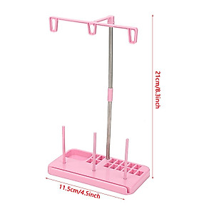 3 Spool Stand Holder Multifunction Embroidery Thread Quilting Rack Sew Quilting for Home Sewing Machine