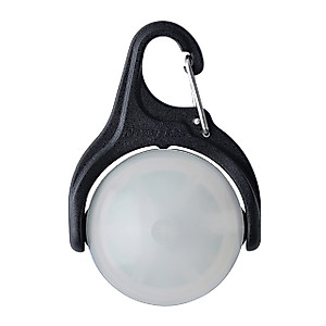 Nite Ize Moonlit LED Micro Lantern, Mini Swivel Light with Clip, White LED