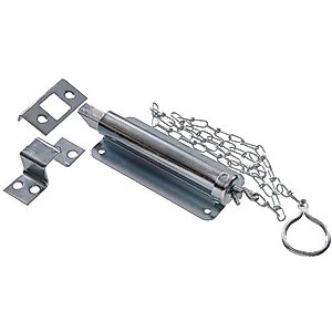 The Hillman Group 852225 6 Zinc Plated Chain Bolt 742155 Hillman