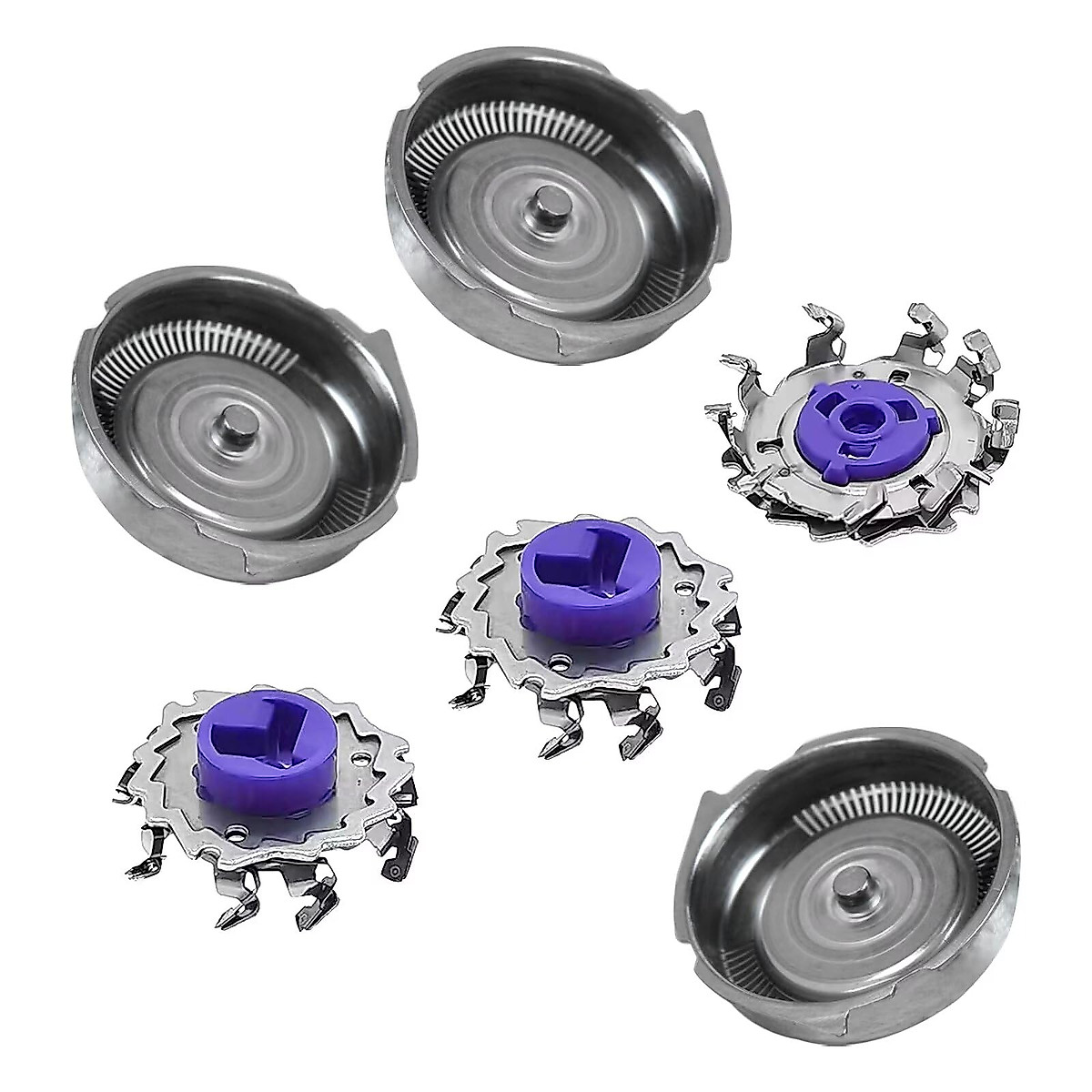 3 pcs Replacement HQ8 Shaver Heads for Norelcoo AT811 AT814 AT815 AT830 AT875 AT880