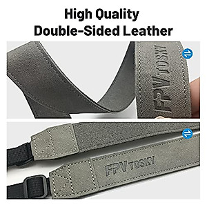 FPVtosky Lanyard for DJI RC & RC Pro Controller , DJI Mini 3 Pro Lanyard RC Neck Strap , Soft Leather Lanyard Compatible with Mavic 3 / Air 2s / Mini 2 / Mavic air 2 Remote Controller Accessories