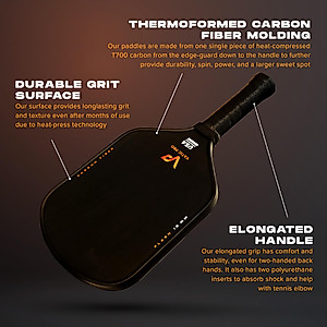 Vatic Pro Flash Carbon Fiber 16mm - Includes Paddle Cover