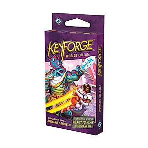 Fantasy Flight Games KeyForge Worlds Collide Archon Deck Expansion | Fast-Paced Card Came | Strategy Game for Adults and Teens | Ages 14+ | 2 Players | Average Playtime 45 Minutes | Made