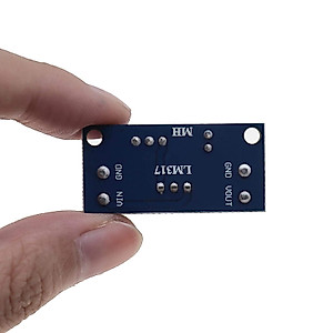 LM317 DC-DC Buck Converter Adjustable Regulator Power Supply Modules with Female Male DC Connector 8Pcs