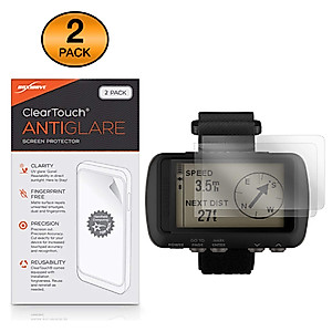 BoxWave Screen Protector Compatible with Garmin Foretrex 601 - ClearTouch Anti-Glare (2-Pack), Anti-Fingerprint Matte Film Skin for Garmin Foretrex 601, Garmin Foretrex 601, 701