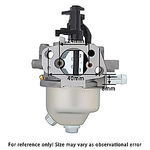 Buckbock 14 853 21-S Carburetor for Kohler XT650 XT675 20371 Courage XT6 XT7 Engine 14 853 36-S 14 853 49-S with Fuel Filter Gasket