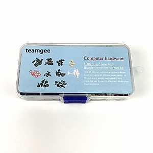 teamgee Computer Hardware, Notebook Computer Screw Kit Set, Electronic Repair Screws for Hard Drive