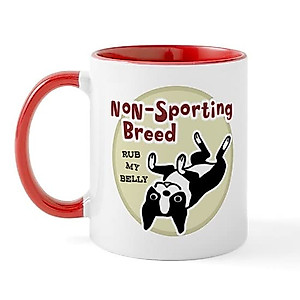 CafePress Boston Terrier Nonsporting Mug Ceramic Coffee Mug, Tea Cup 11 oz
