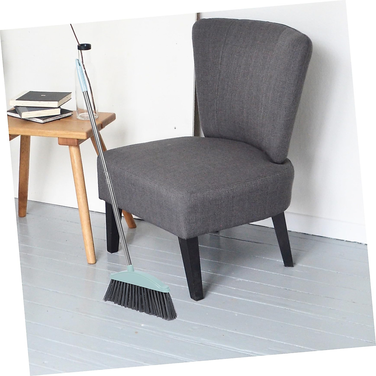 minkissy Garbage Shovel Sweep Broom Small Brooms Handle Broomstick Outdoor Broom Cleaning Broom Garden Broom House Brooms for Sweeping Indoor Sweep Cleaner Broom Wiper Pet Plastic Office