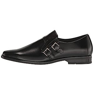 Stacy Adams Men's Kilgore Double Monk Strap Loafer, Black, 14