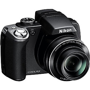 Nikon Coolpix P80 10.1MP Digital Camera with 18x Wide Angle Optical Vibration Reduction Zoom (Black)