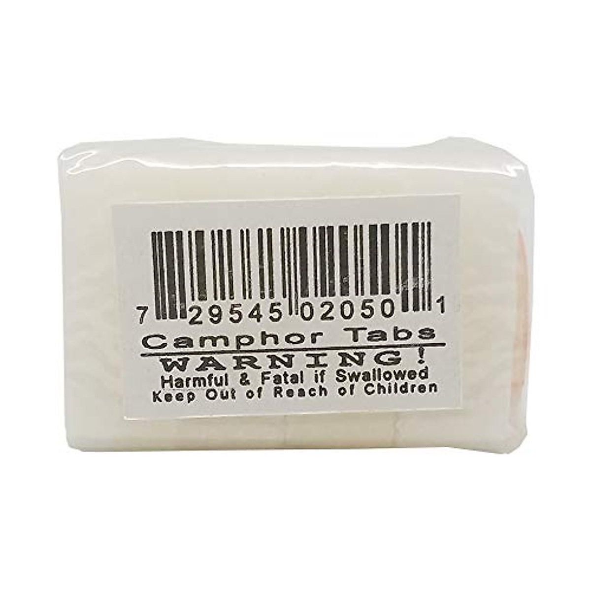 Dr. Sana Refined Camphor Block. Multi-Use. Prevents Musty Odors, Stops Silverware and Tools from Rusting. 1 Block. 4 Tablets. Pack of 6