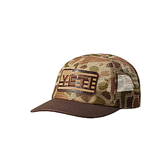 YETI USA Flag Hat, Brown/Camo, One Size