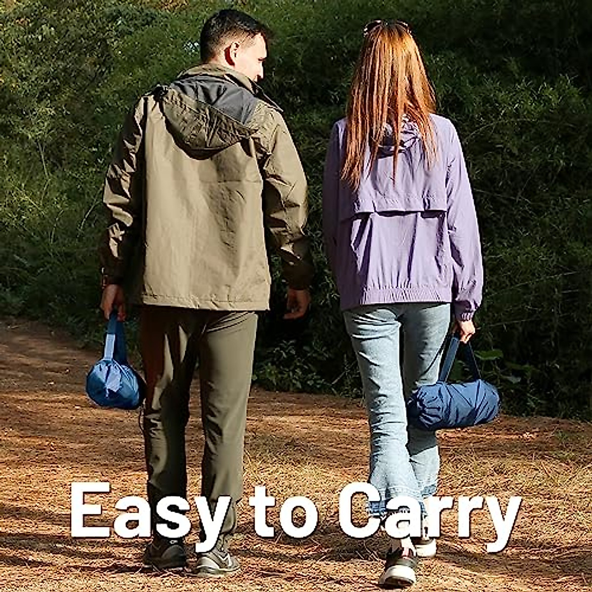 TIMBER RIDGE Camping Chairs 2 Pack, Ultralight Compact Portable Folding Chair with Side Pockets Packable Lightweight for Camping Backpacking Hiking Beach Grey