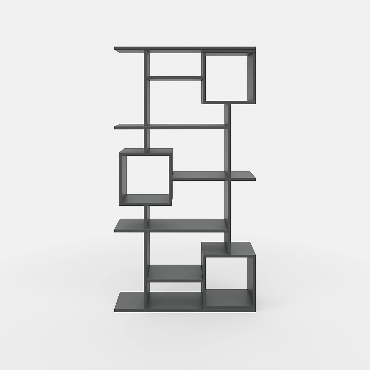 Ada Home Décor Barrett Bookcase, 36'' x 68'' x 11'', Oak