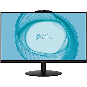 MSI PRO AP272 AIO Desktop, 27" FHD IPS-Grade LED, Intel Core i5-12400, 8GB Memory, 250GB SSD, WiFi 6, BT 5.1, Black, 3-YR Warranty, Windows 11 PRO (12M-032US)