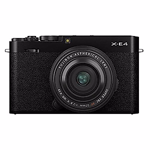 Fujifilm X-E4 XF27mmF2.8 Kit - Black