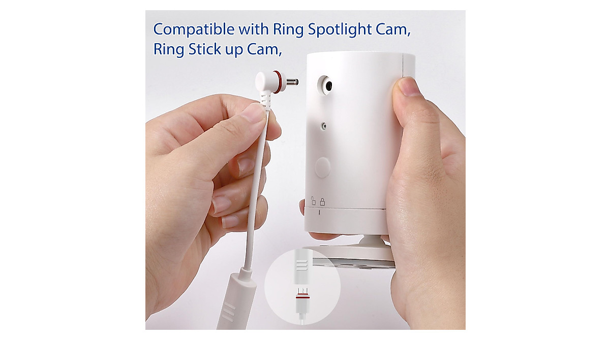 Ring Camera Solar Panel, Solar Battery Charger, Power for Ring ...